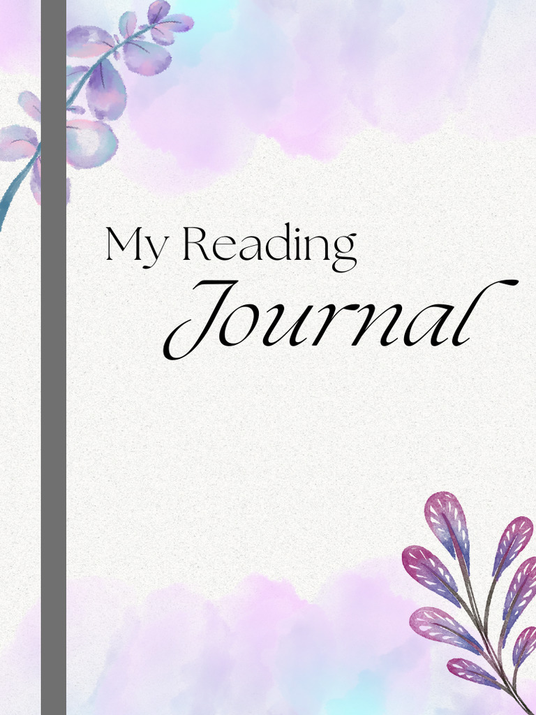 My Reading Journal | PDF | Books | Publishing