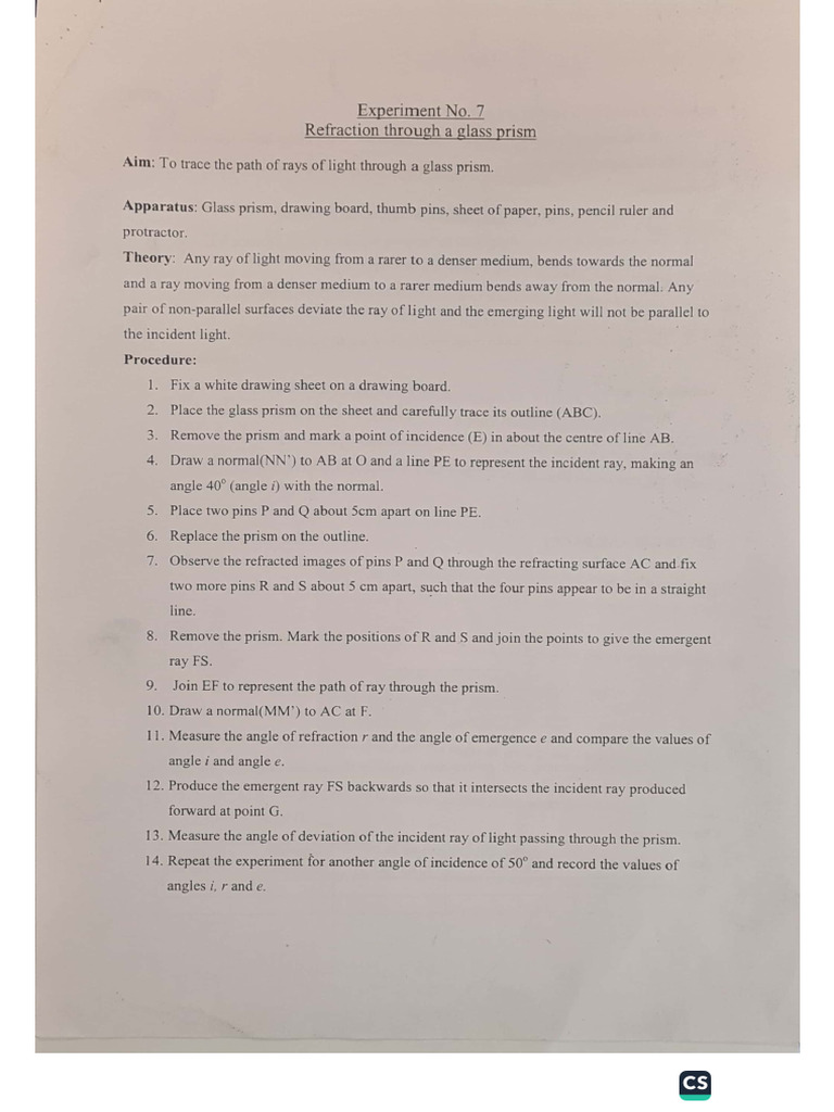 Practical Handout Expt 4 5 6 7 | PDF