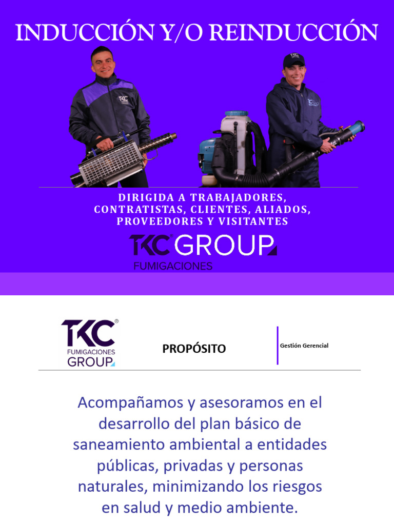 Gestión Ambiental y HSEQ en Fumigaciones TKC | PDF | Riesgo | Residuos