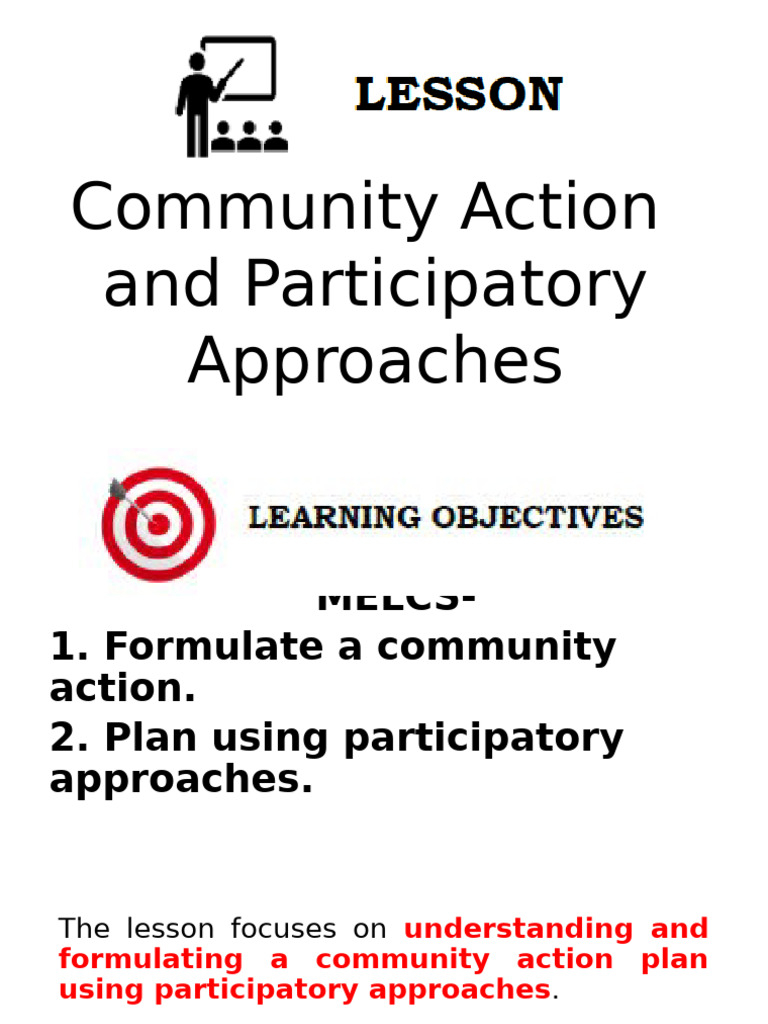 CESC Lesson, CPAR Topic | PDF | Community | Empowerment