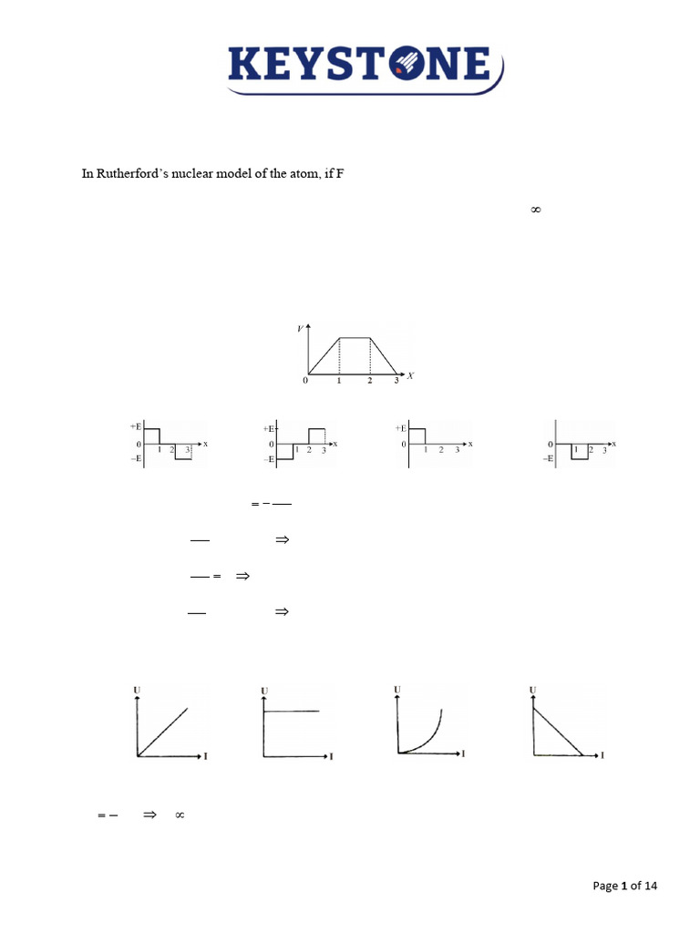 CBSE FCT 2 - Solution | PDF | Inductance | Inductor