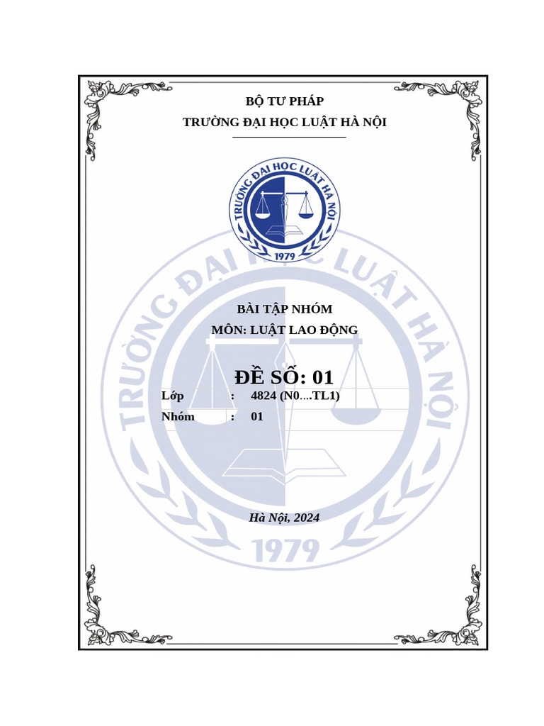 Bản mềm BTN LD 1 | PDF