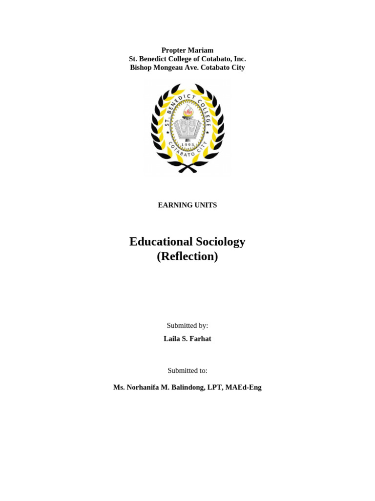 Reflection (Midterm) | PDF | Communication | Liberal Arts Education