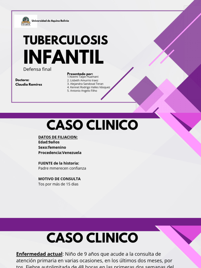 Tuberculosis Infantil | PDF | Tuberculosis | Medicina CLINICA