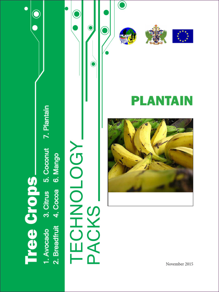 Plantain Tech Pack 2017 | PDF | Soil | Agriculture