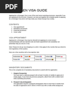 Greece Document Checklist | PDF | Travel Visa | Passport
