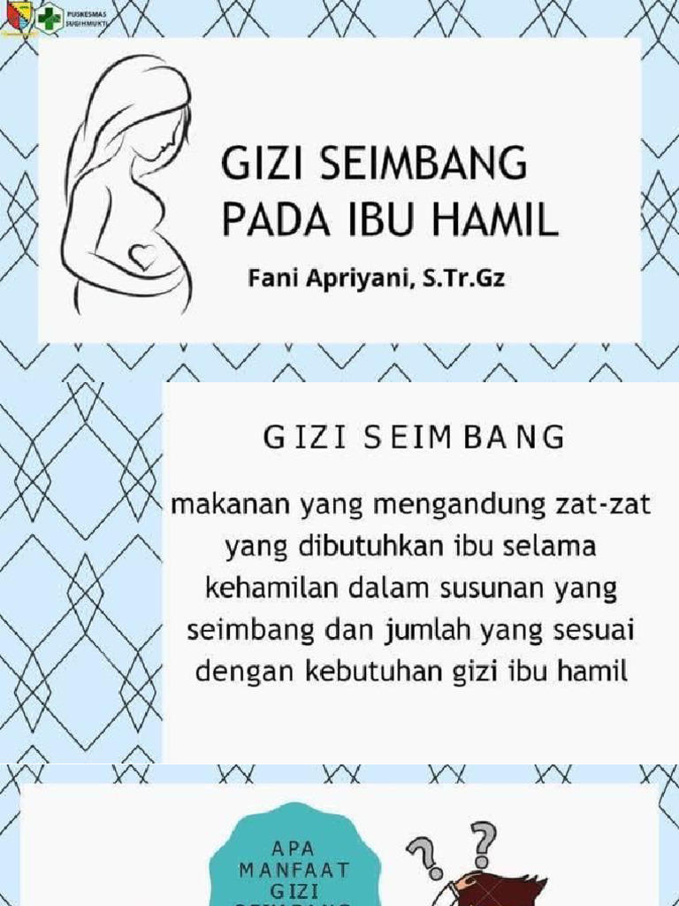 Bumil Cegah Stunting | PDF