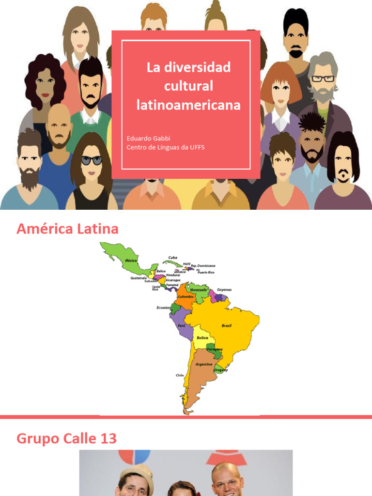 Diversidad Cultural en Latinoamérica | PDF | America latina