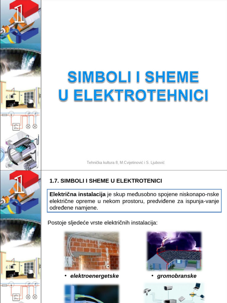 1 - 06 - Simboli I Sheme U Elektrotehnici | PDF