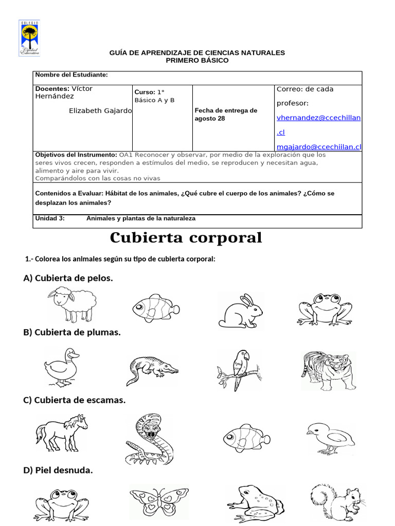 Guia de Cubierta de Los Animales | PDF