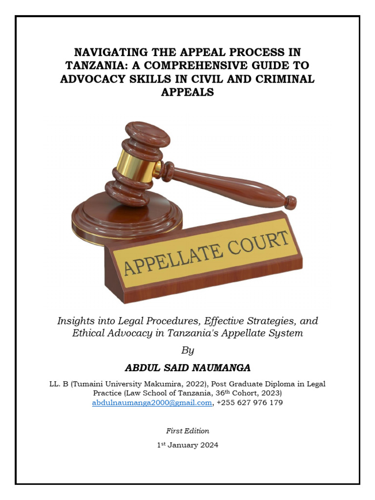 Navigating Tanzania's Appeal Process | PDF | Appeal | Prosecutor