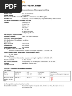 PPG Hi-Sil 233 Silica 1 | PDF | Silicon Dioxide | Natural Rubber