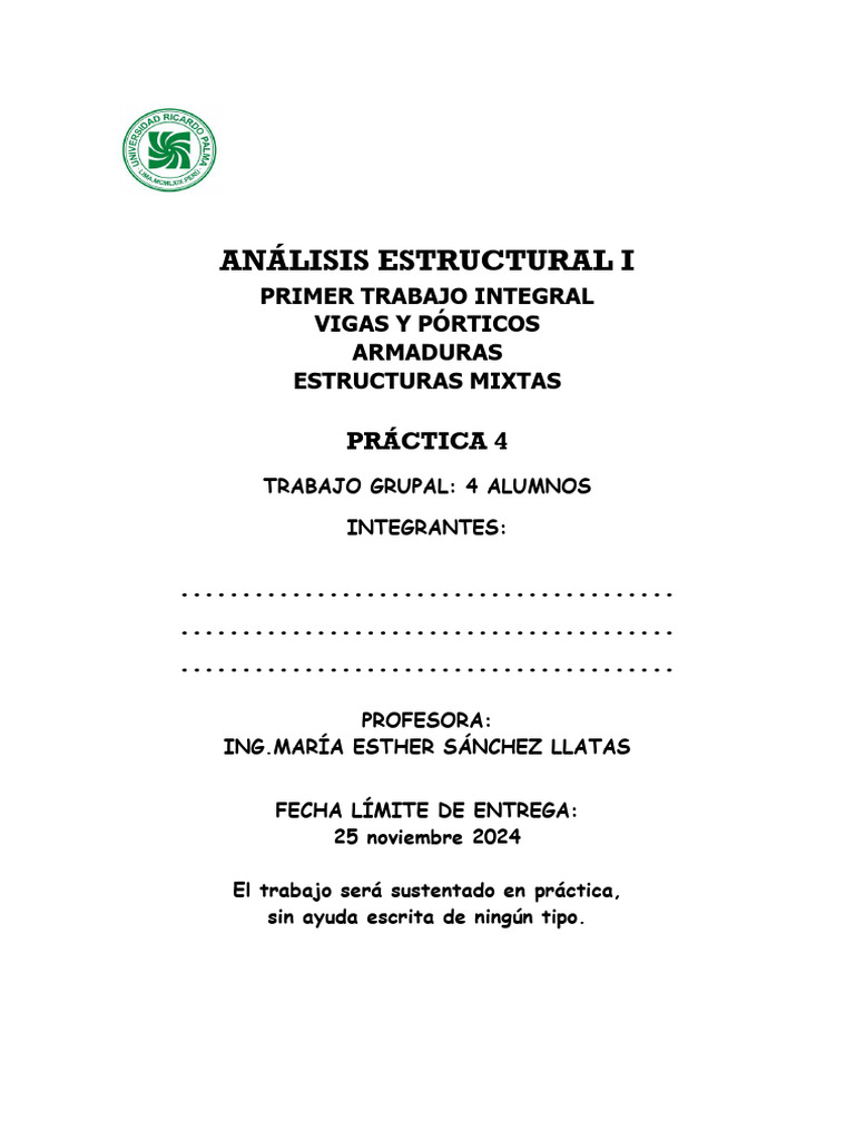 Pc3 Primer Trabajo Integral Grupal 2024 2 | PDF | Métodos y materiales de enseñanza | Ciencia y ...