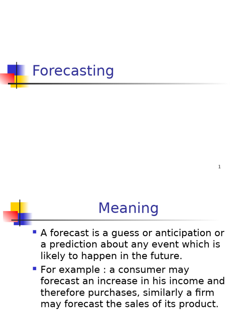 Demand Forecasting | PDF | Forecasting | Moving Average
