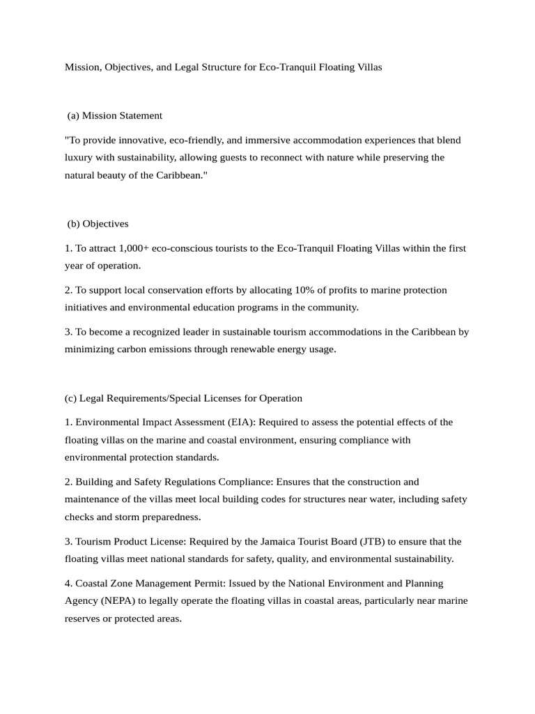 Tourism Assignment Section 2 | PDF