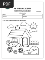 Class 2 Drawing Worksheet Activities | PDF