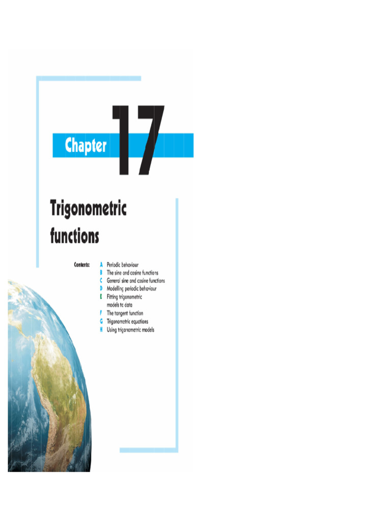 Mathematics - Core Topics HL 1 - Haese 2019 - CH 17 - Trigonometric ...