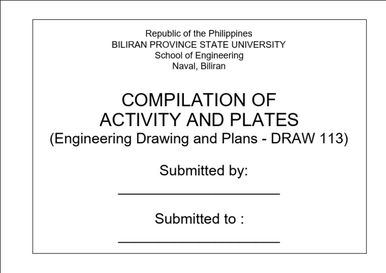 Engineering Drawing Compilation | PDF | Technology & Engineering