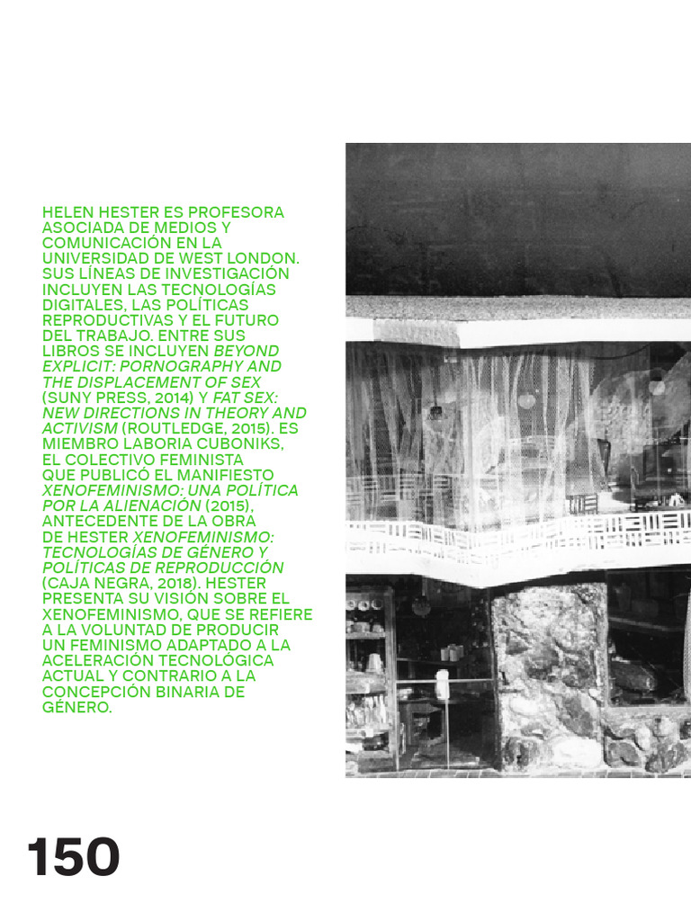 Helen Hester Nuevos Formatos Nuevos Imaginarios | PDF | Feminismo ...