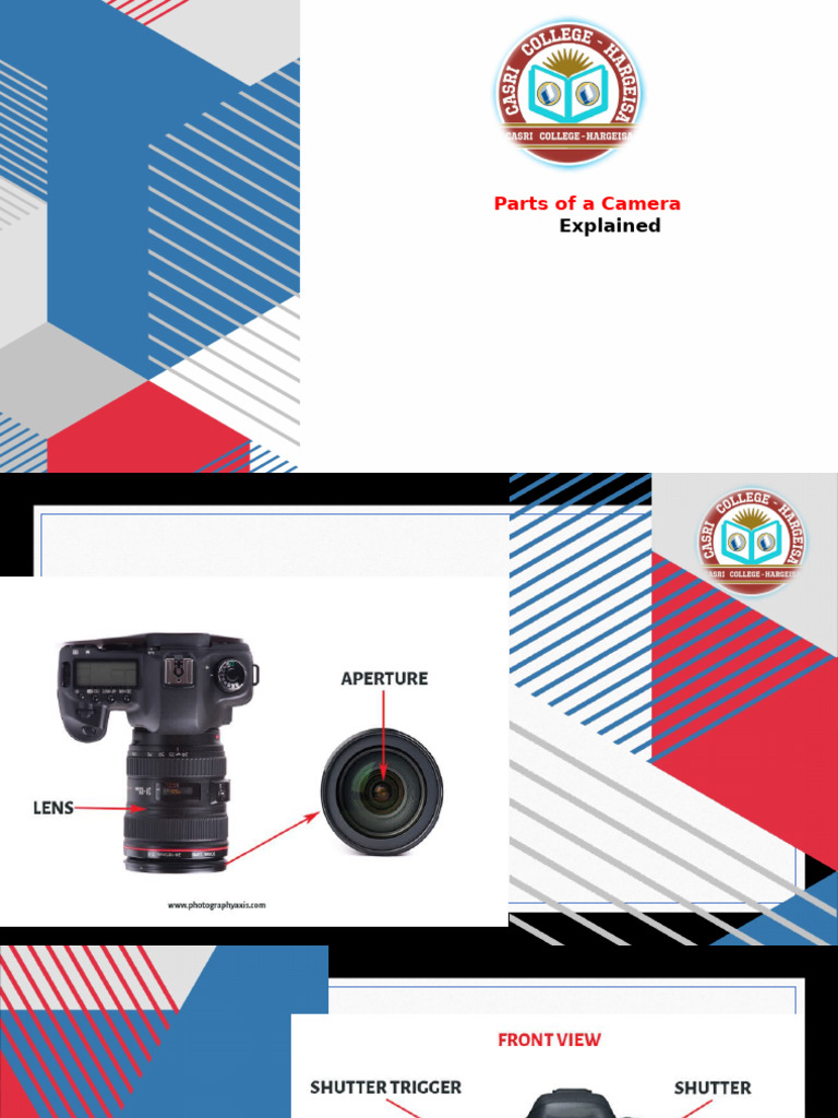 Parts of A Camera | PDF