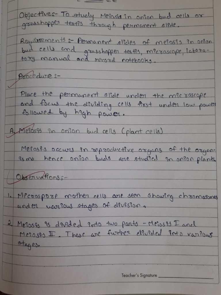 Practical 12 (BIOLOGY) | PDF