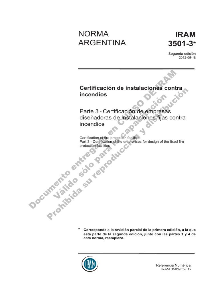 DE Iram: Norma Argentina | PDF | Business | Diseño
