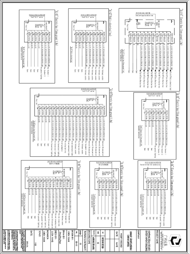 GF-7F Electrical Drawing | PDF