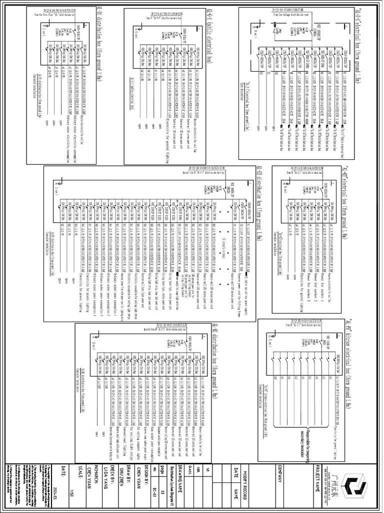 GF-7F Electrical Drawing GF | PDF