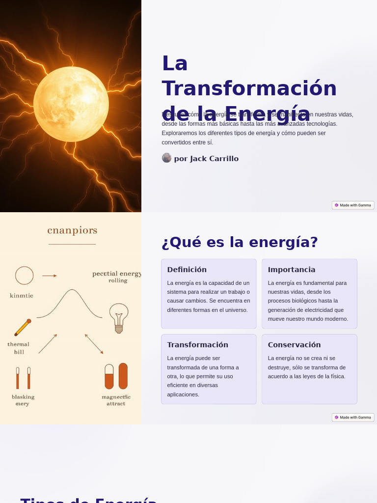 La Transformacion de La Energia | PDF | Energía renovable | Ingenieria ...