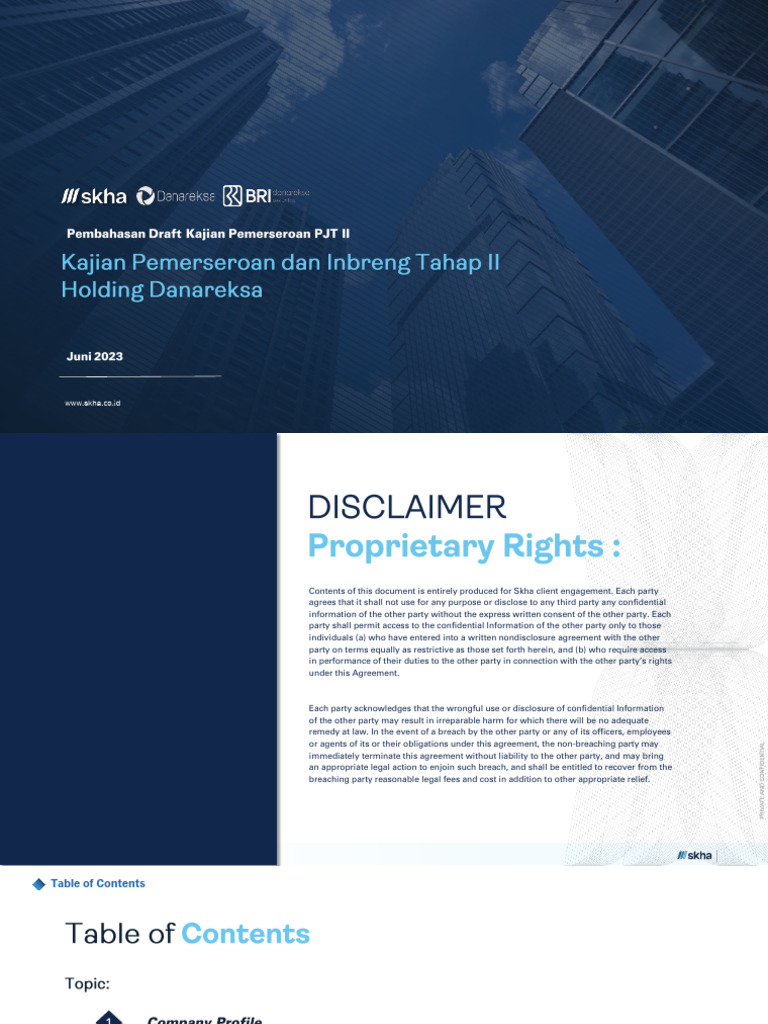 Commdoc Pemerseroan PJT II (BRIDS Dan Skha) v6 | PDF