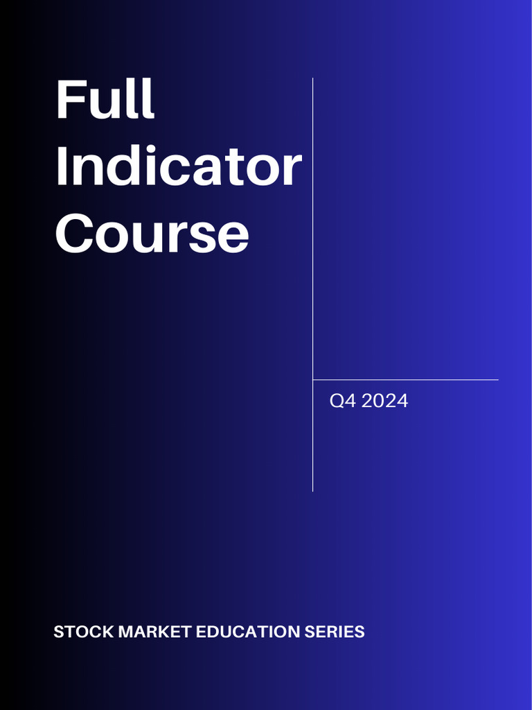 Full Indicator Course | PDF | Moving Average | Technical Analysis