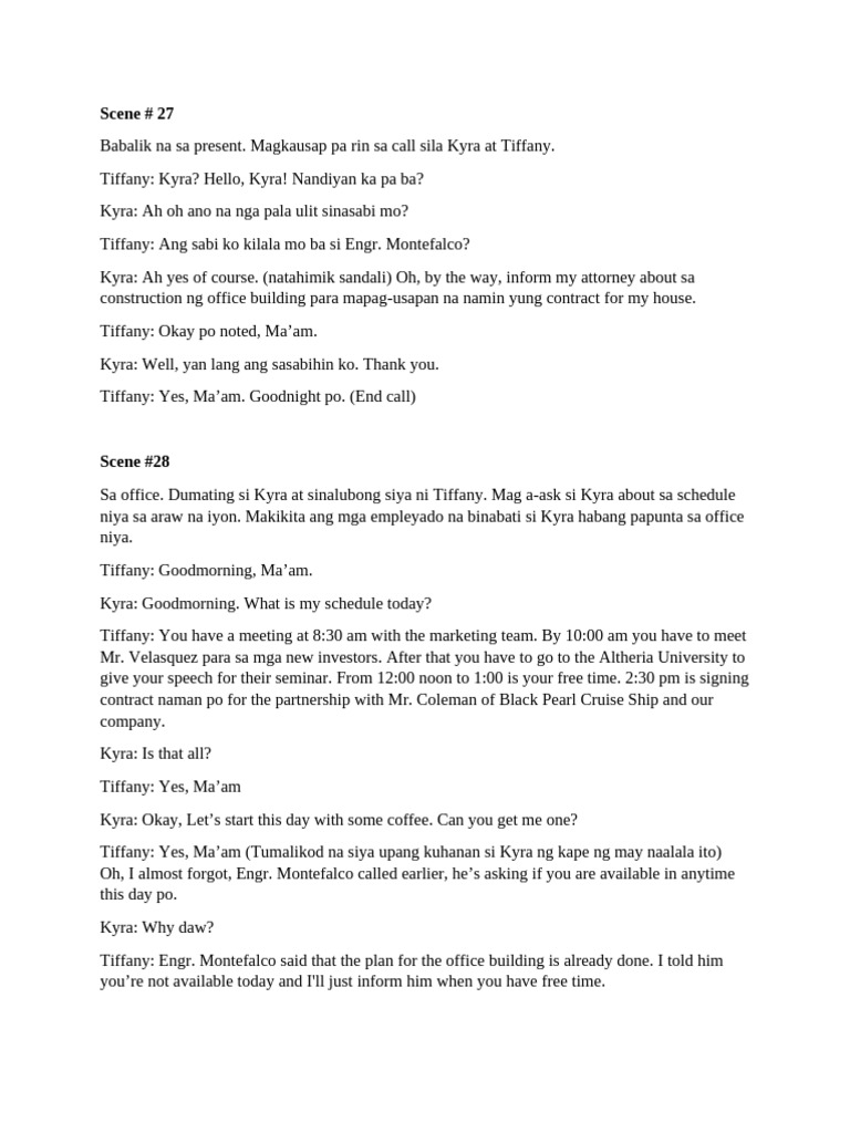 Revised-Script-2 | PDF | Cuisine | Meal