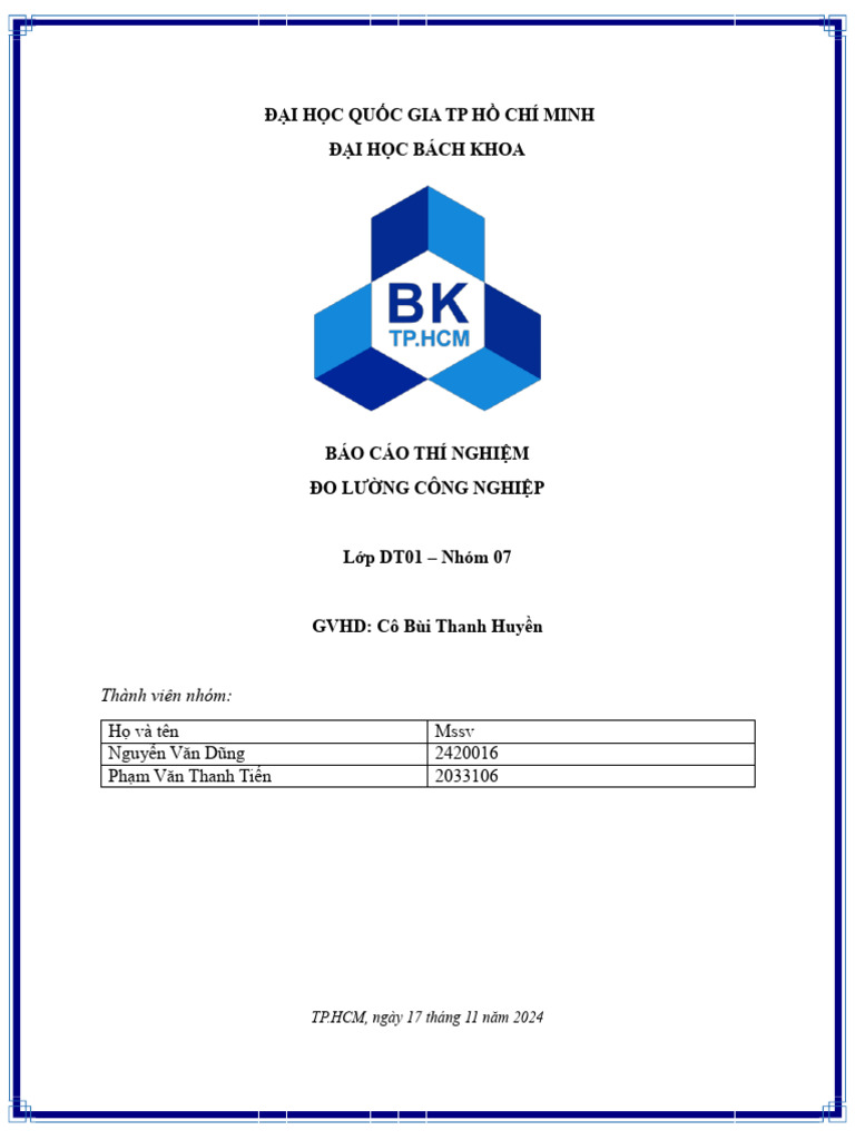 L P DT01 - Nhóm 07 | PDF