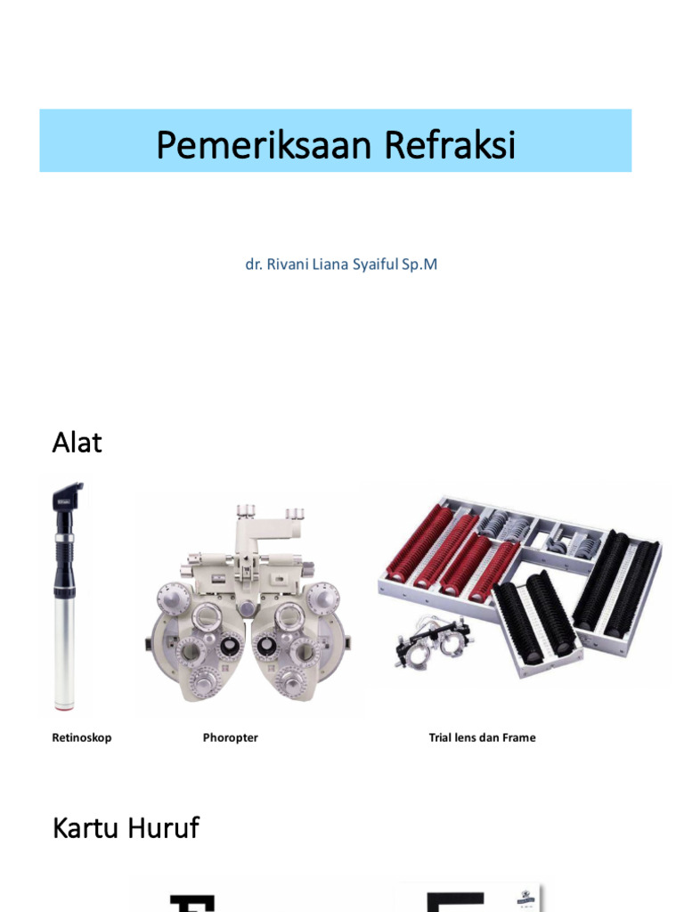Pemeriksaan Refraksi | PDF