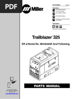 Trailblazer 325 Parts List | PDF | Welding | Construction