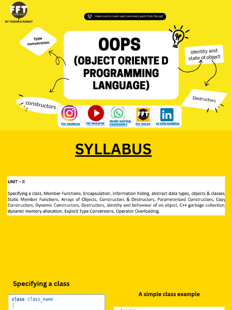 Oops 2 Pdf Programming Constructor Object Oriented Programming