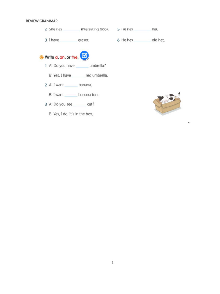 Review Grammar U | PDF