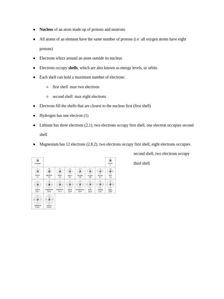 8.4 - Protons, Electrons, & The Periodic Table - Chemistry | PDF ...