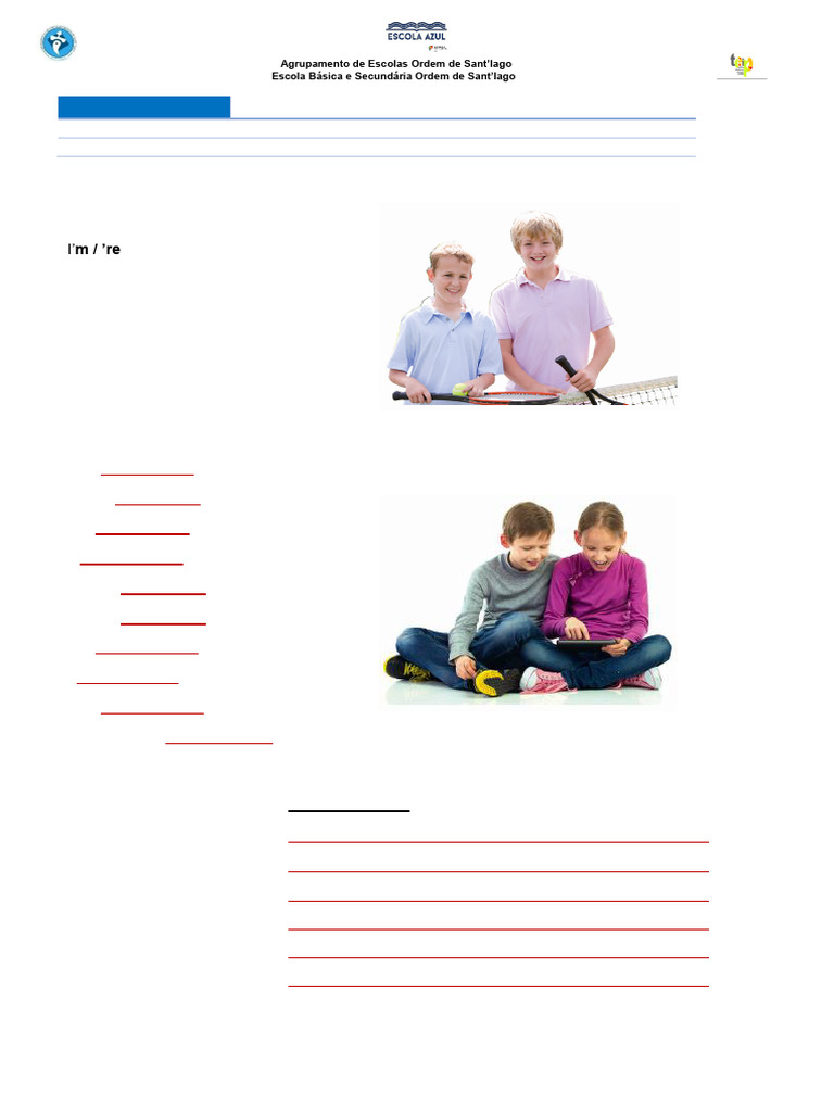 Present Simple Verb To Be Worksheet | PDF | Language Arts & Discipline