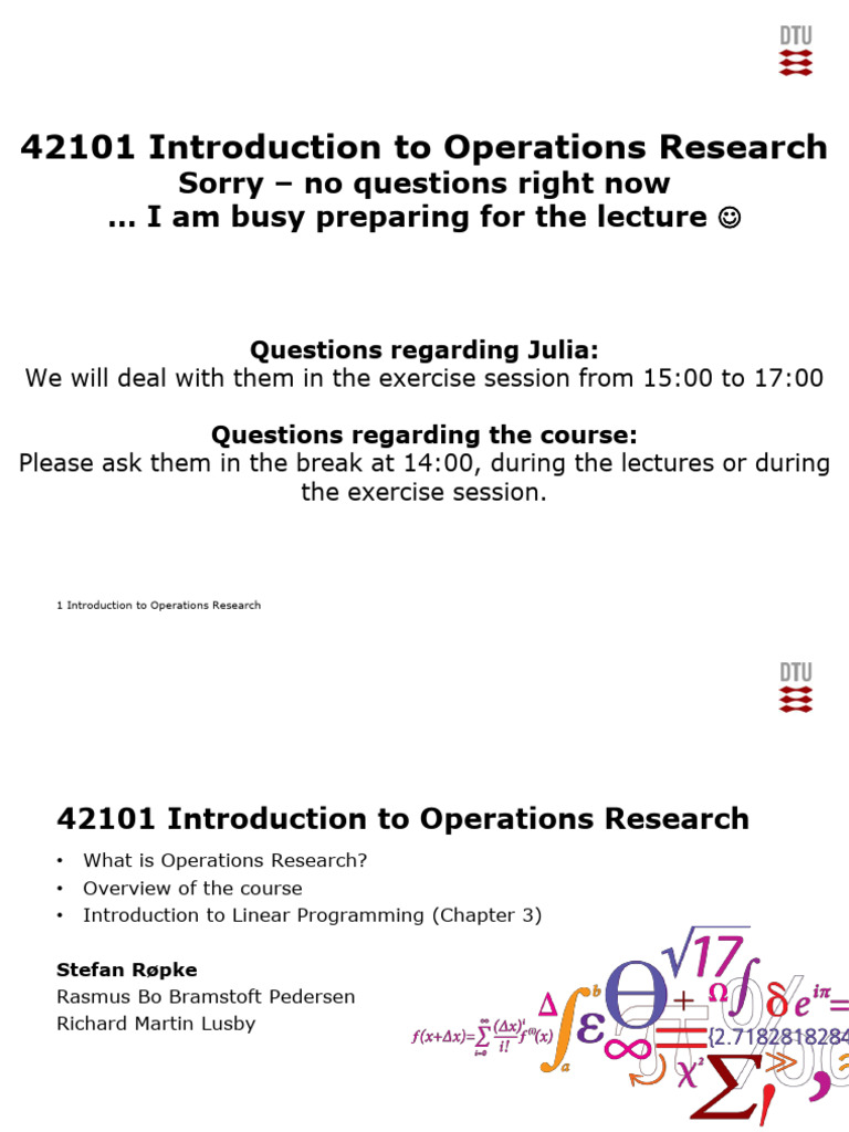 01 ch03 Intro | PDF | Operations Research | Applied Mathematics