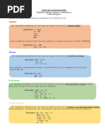 Guía de uso de la máquina de acentuar | PDF | Comunicación humana ...