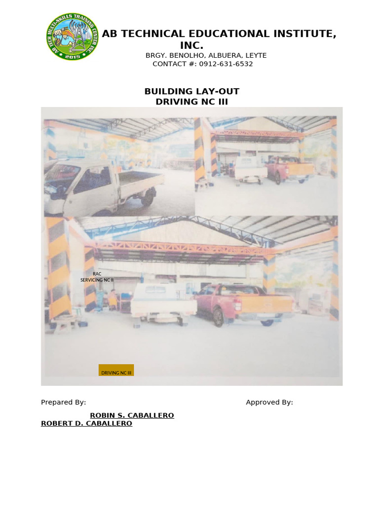 DRIVING NC II PArKING AREA | PDF