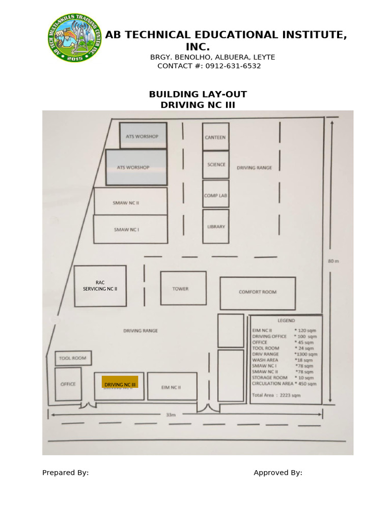 Driving NC Ii Building Layout | PDF