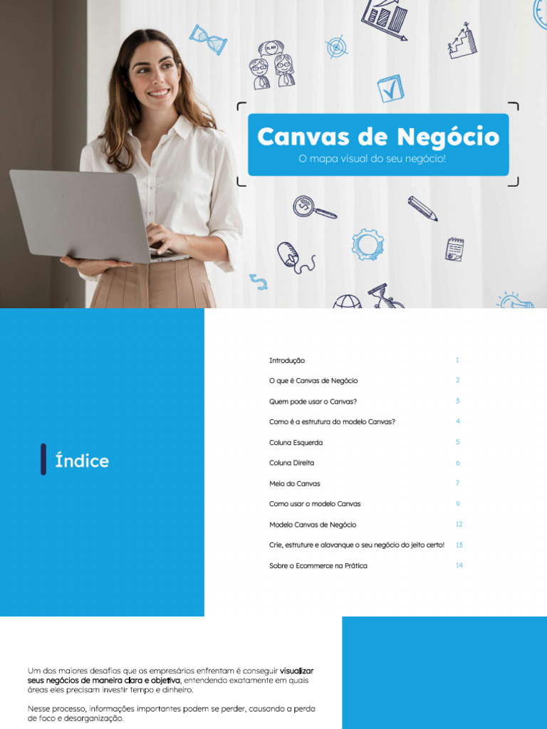 Material Enp Canvas de Negocio | PDF | Negócios