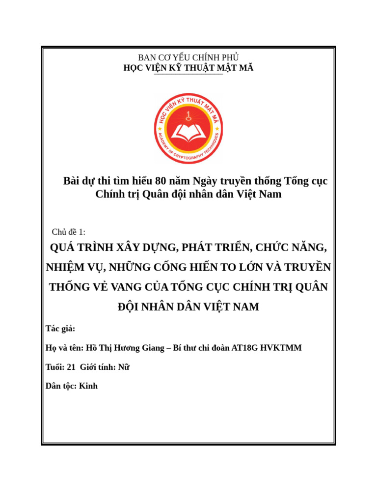 Bài D Thi 80 Năm | PDF