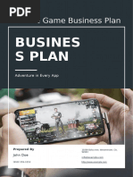 Arcade Business Plan Example | PDF | Marketing | Marketing Strategy