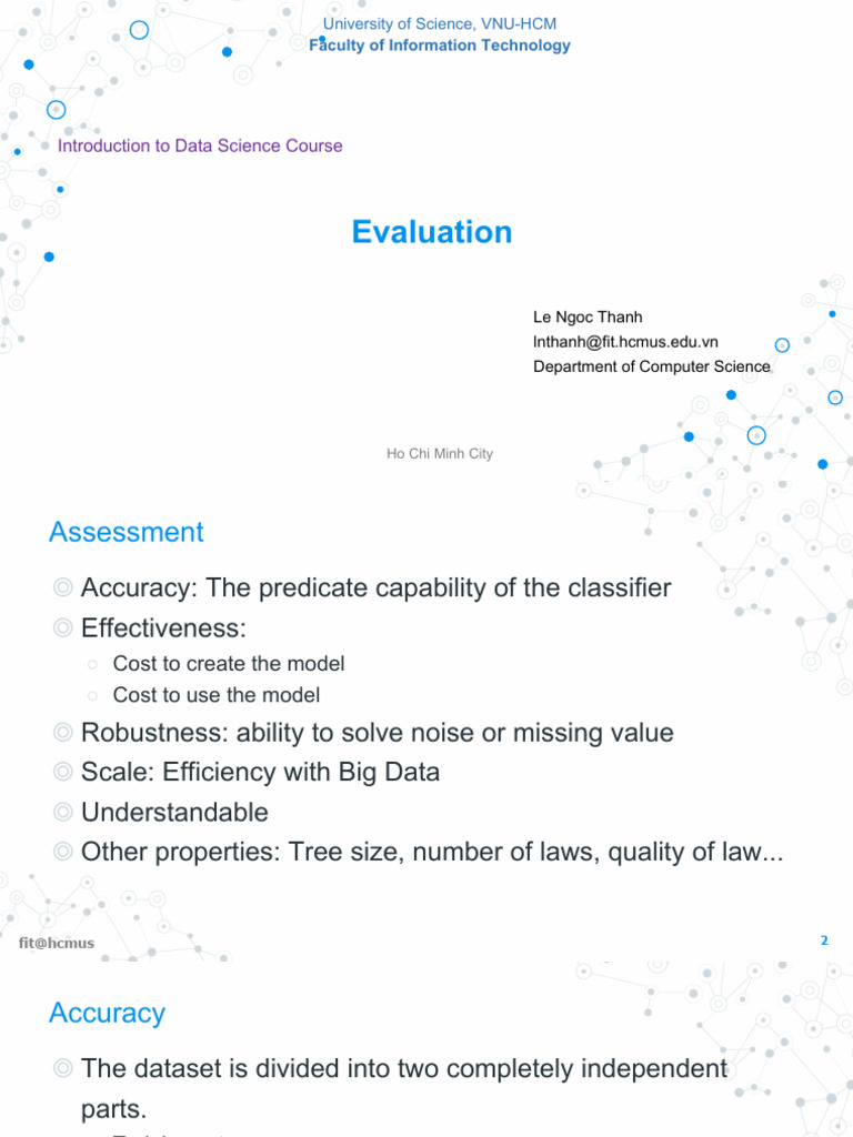 Data Science Model Evaluation Techniques | PDF | Sensitivity And Specificity | Cross Validation ...