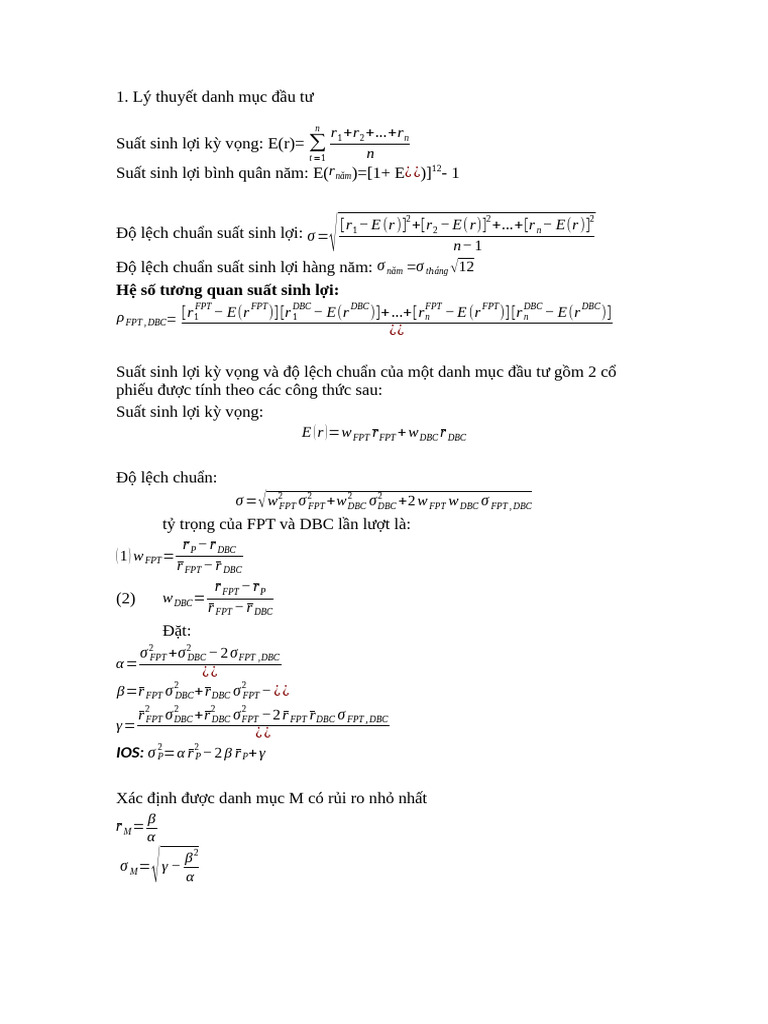 Công TH C PPL | PDF