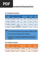 Brochure Spark Roaming 20230329 | PDF | Roaming | Telecommunications
