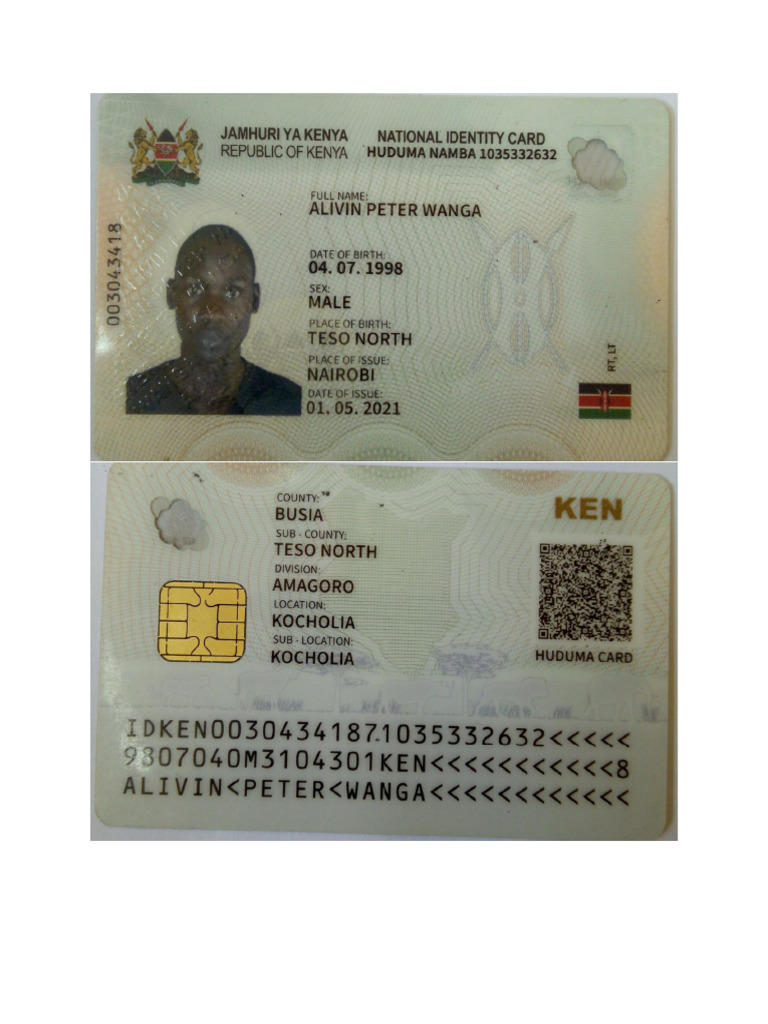 Identity Card | PDF